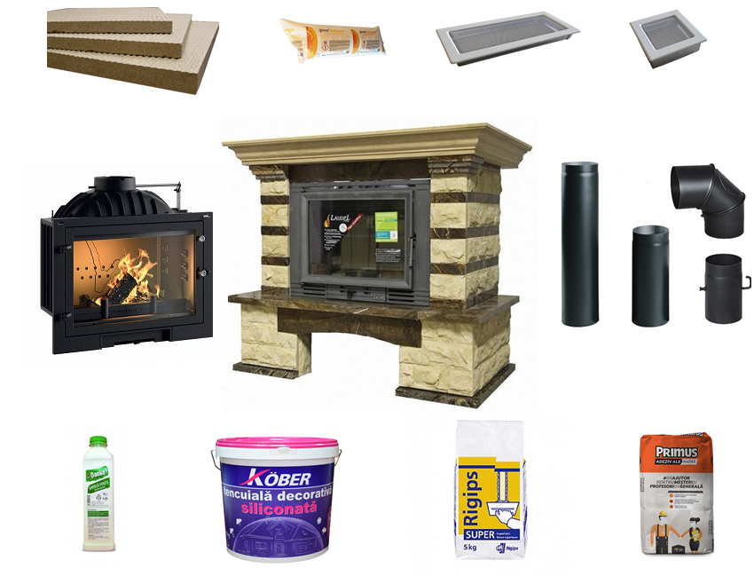 Semineu Complet Laura - Seminee Brasov